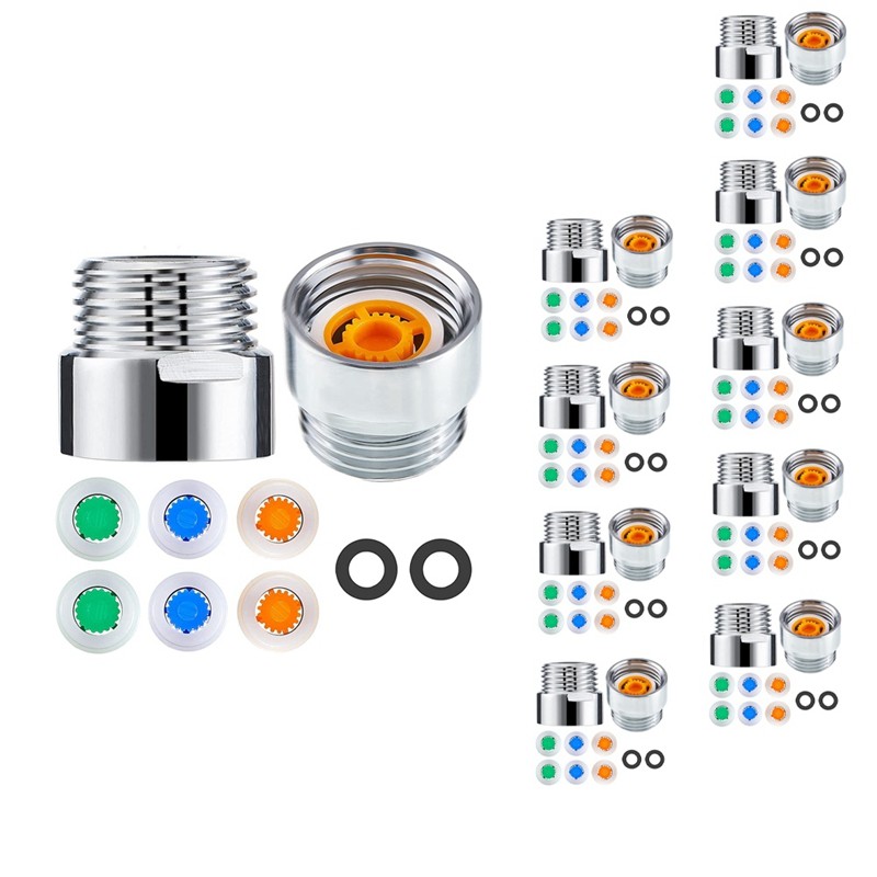 80 Pieces Of Shower Flow Reducer Limiter Set, Water Restrictor, 1/2 ...