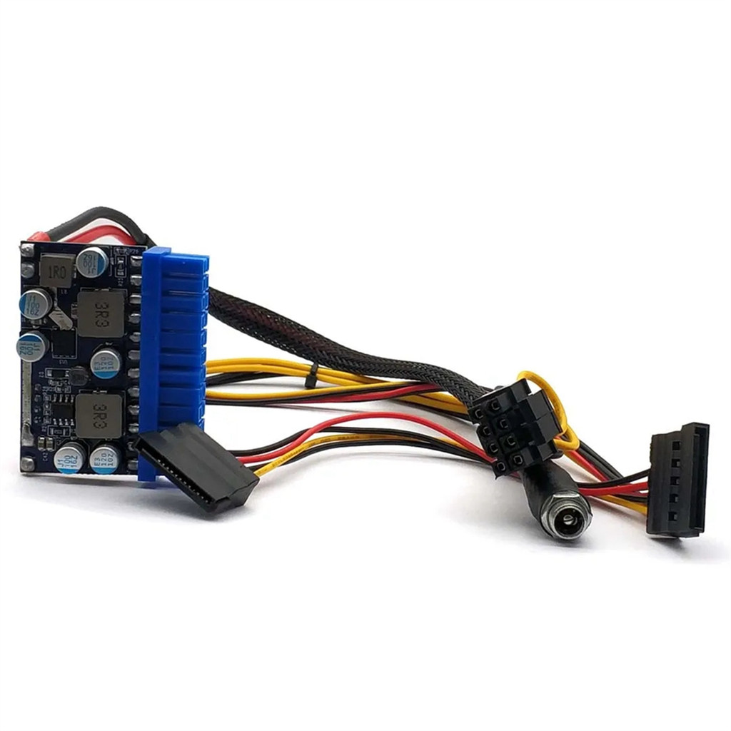 ☾DC 12V 300W 24Pin ATX Motherboard Connector Mini ITX Power Supply DC ...