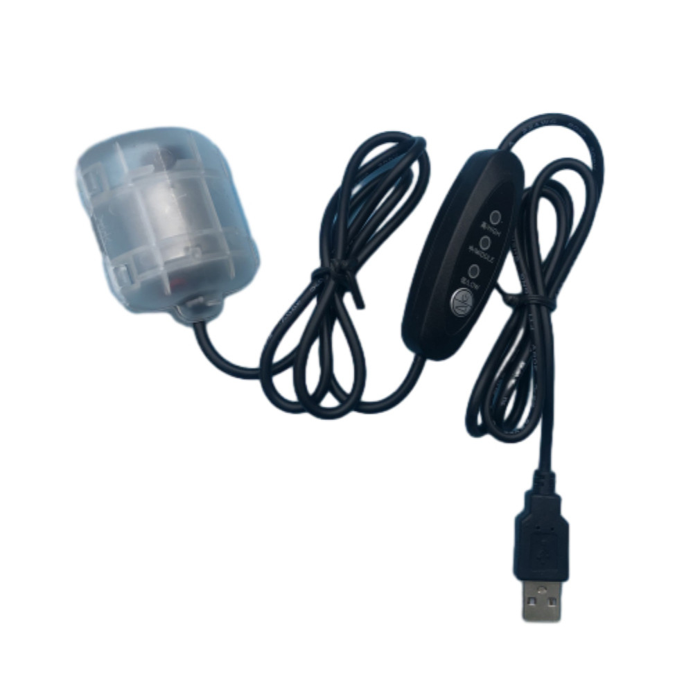 DC5V USB Charger Vibrating Motor 3 Speed Regulator 3000-4500RPM Massage ...
