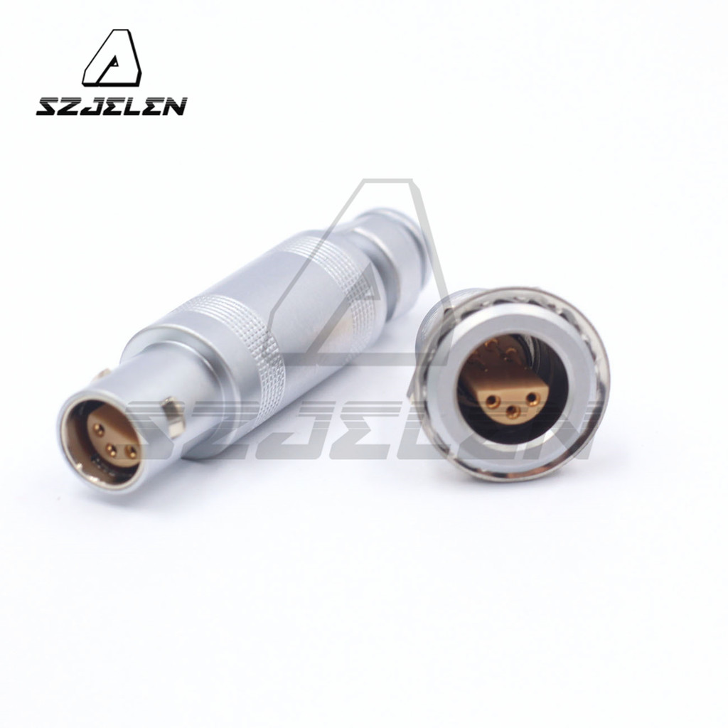 ☇S Series FFA Plug ERA Socket 1S 6-Pin Coaxial Connector Half Moon ...