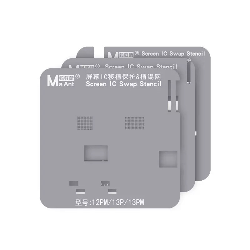 유MaAnt Screen IC Swap Stencil Protection Steel Net For iPhone 11 12 13 ...