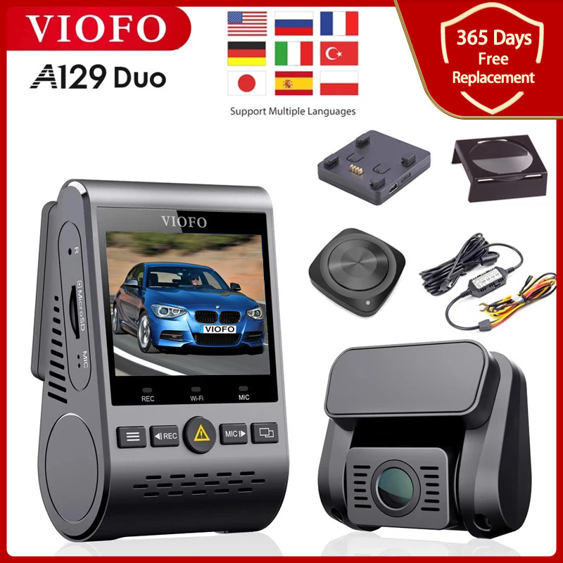 VIOFO Dual Channel 5GHz Wi-Fi Remote control Full HD 1080P Vehicle Car ...