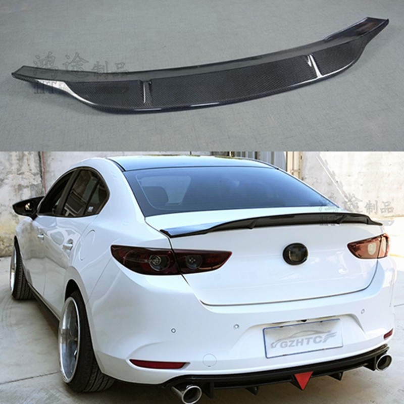 For Mazda 3 Axela 2020-2023 R Style Carbon fiber / FRP Forged carbon ...