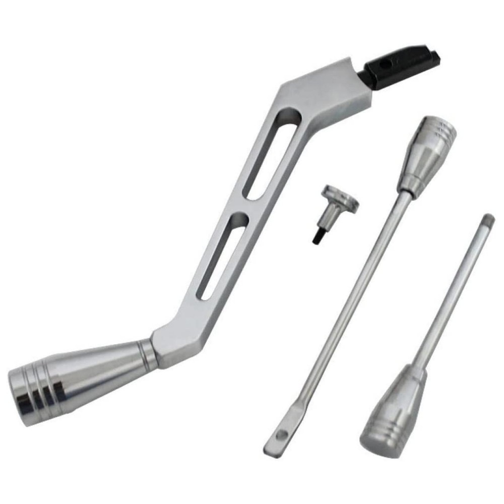 ≈Polished Billet Aluminum Column Shifter Lever Turn Signal Lever Hazard ...
