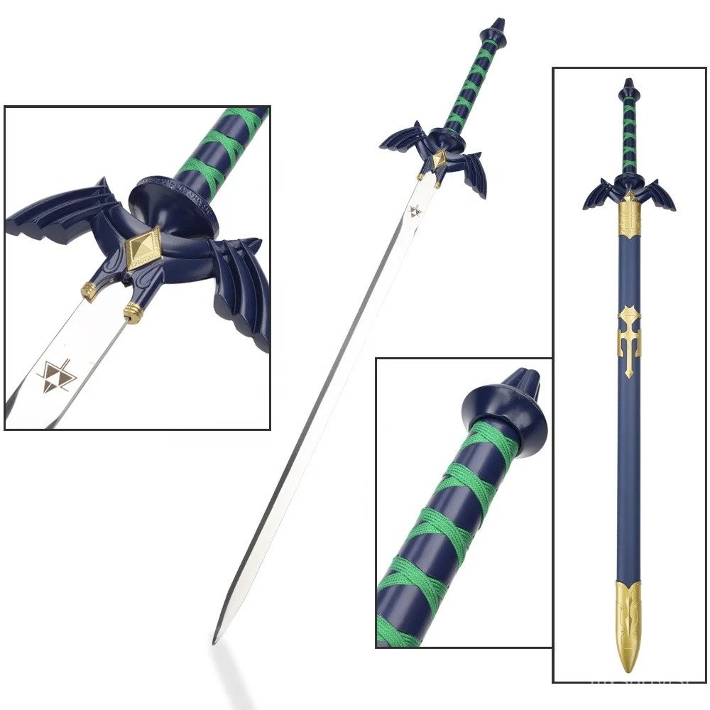 Legend of Zelda Cosplay Weapon Link Blue Master Sword Replica | Shopee ...