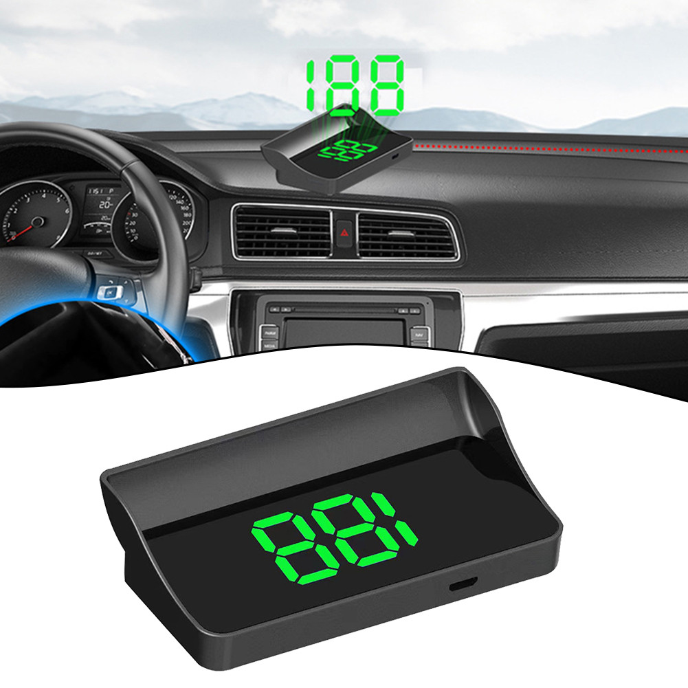 ~1 Set HUD GPS Head Up Display Speedometer Odometer Car Digital Speed ...