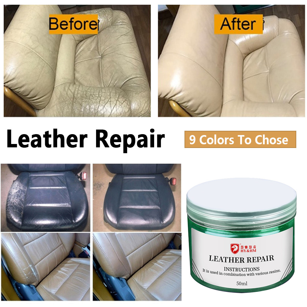 ⊹2pcs Leather Filling Paste Natural Leather Filler Repair Compound ...
