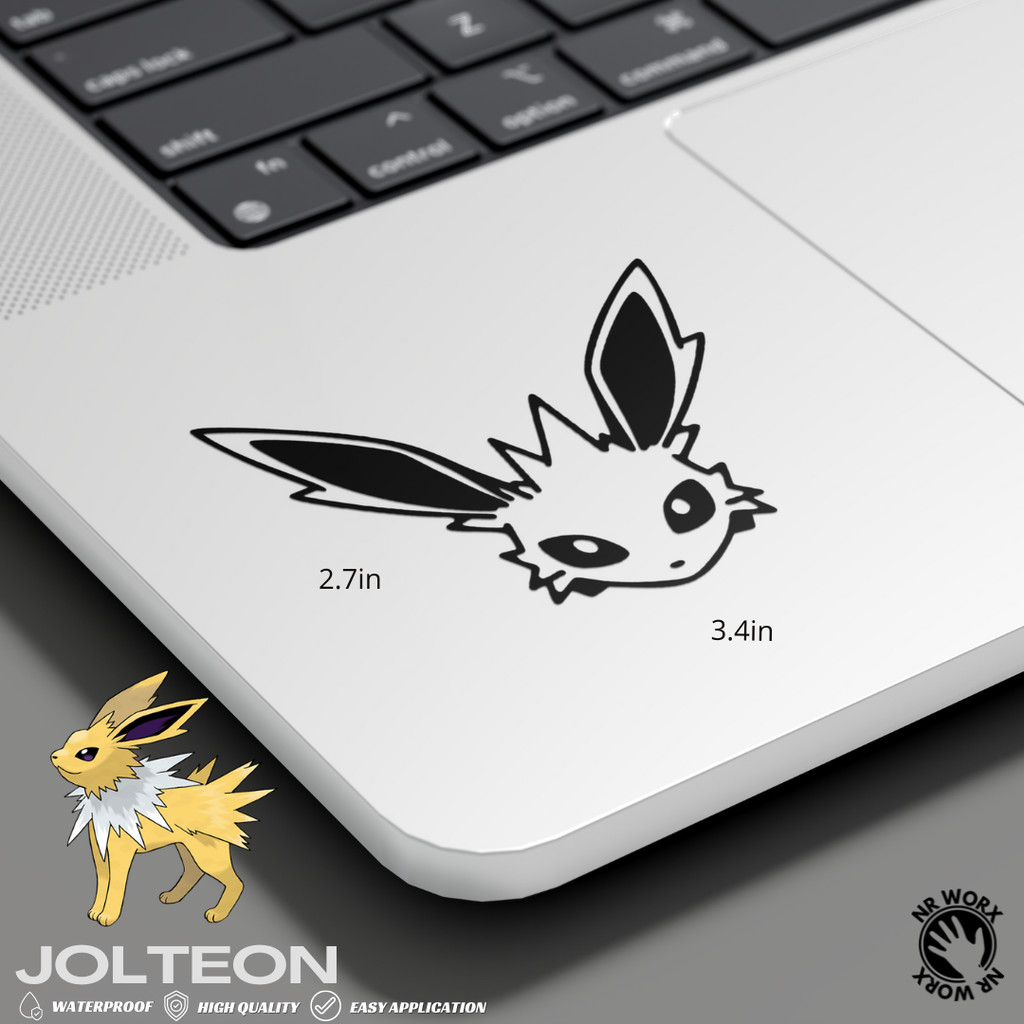 Jolteon Pokemon Eeveelution Vinyl Decal Anime Sticker | Shopee Philippines