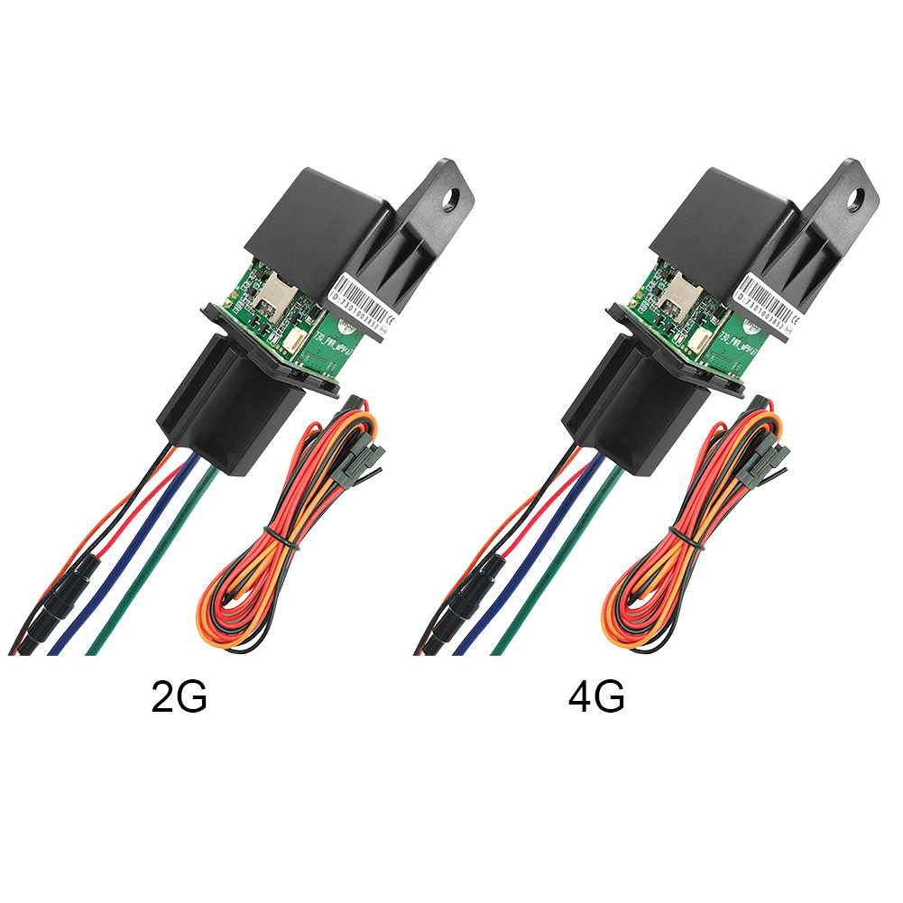 ☃Car Relay GPS Tracker Status Alarm Motorcycle Anti-theft Device GNSS ...