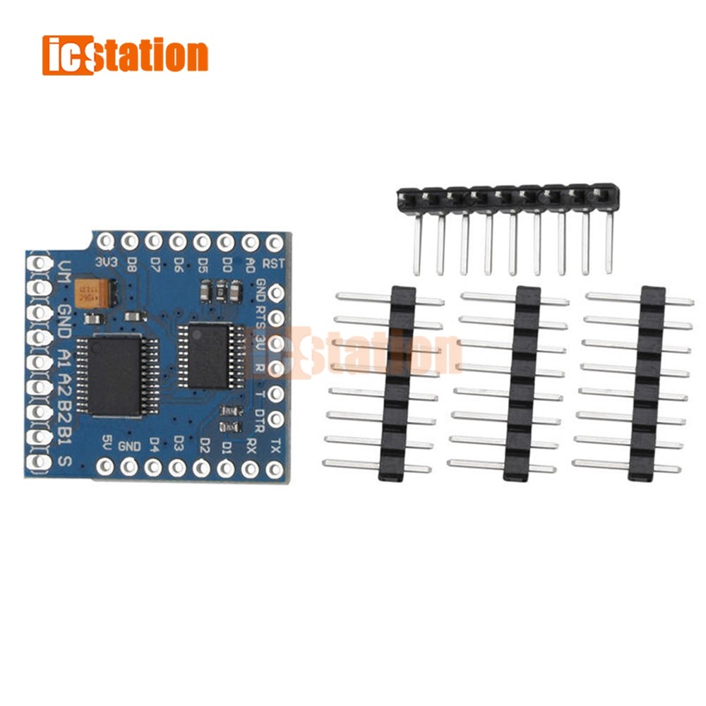 ⋛Motor Shield For D1 mini I2C Dual Motor Driver Shield TB6612FNG (1A ...