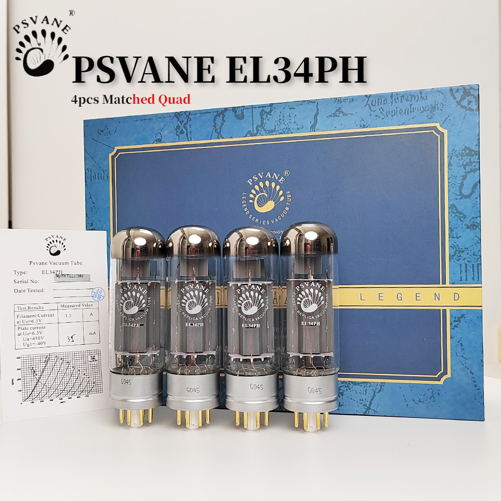 ♚PSVANE EL34PH vacuum tube upgrade EL34C EL34B 6P3P 6CA7 6V6 EL34 HIFI audio valve tube amplifie ...