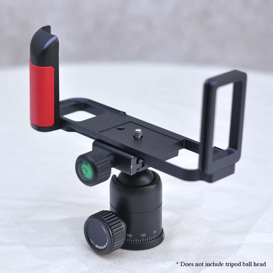♦Professional DLSR Camera Tripod Quick Release Plate Aluminum Hand Grip ...