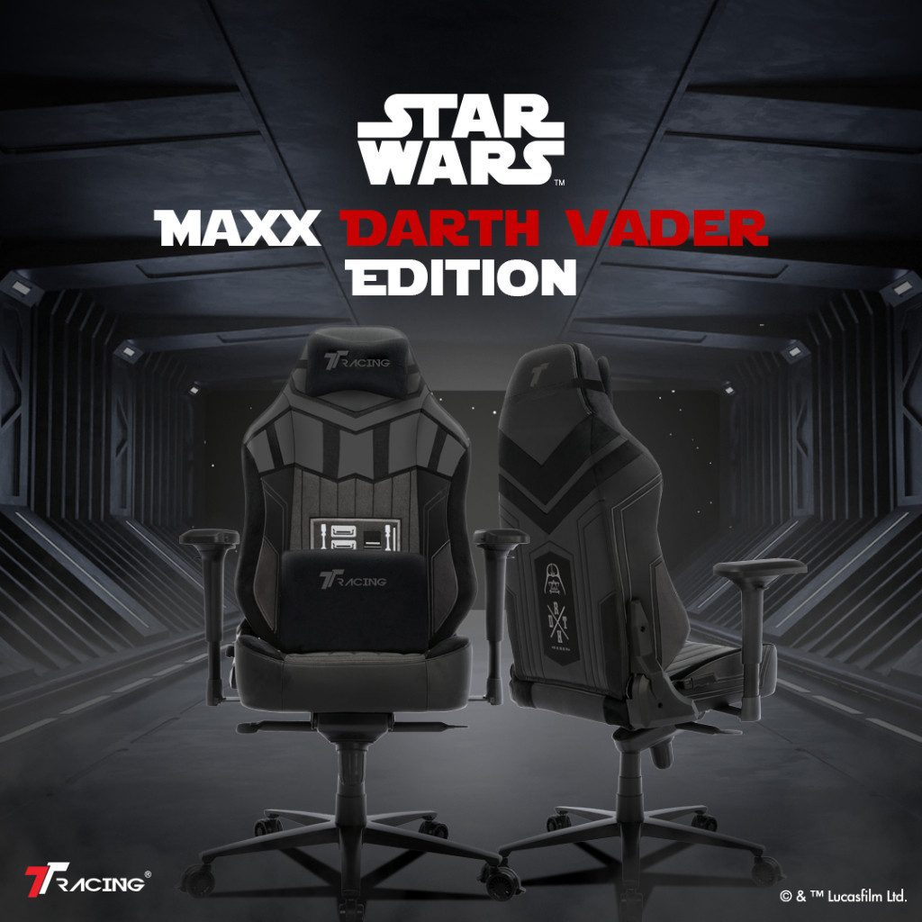 TTRacing Maxx Darth Vader Star Wars Edition Gaming Chair Office Chair ...
