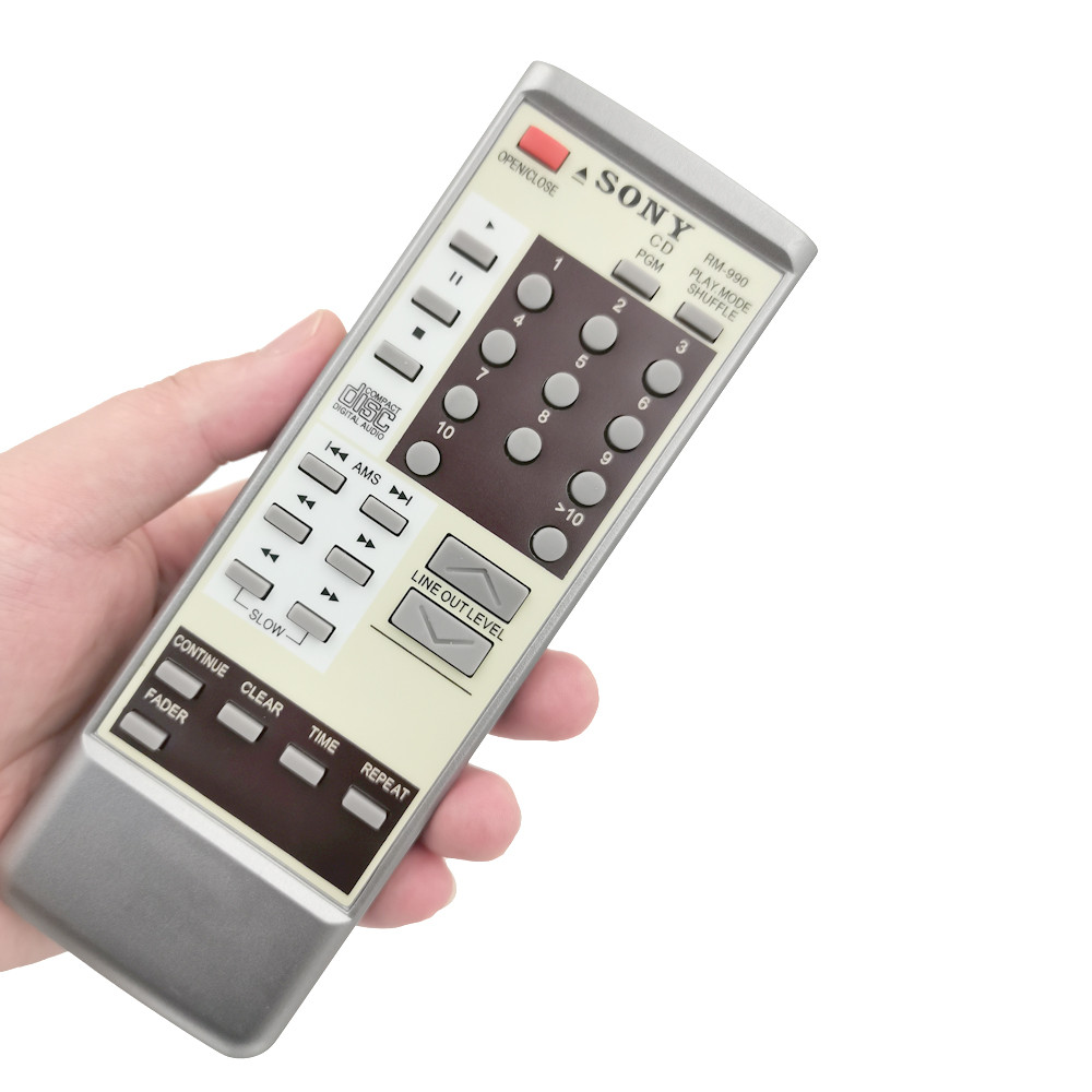 ☌RM 990 for Sony CD Player Remote Control CDP 611 CDP227 CDP228 ABS ...