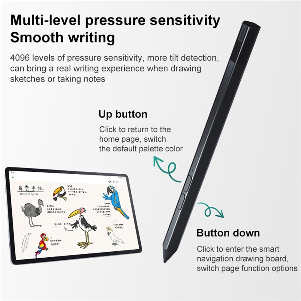 ⋚Active pen for Lenovo Xiaoxin Pad /Pad Pro tab p11 stylus aes 2.0 wgp ...