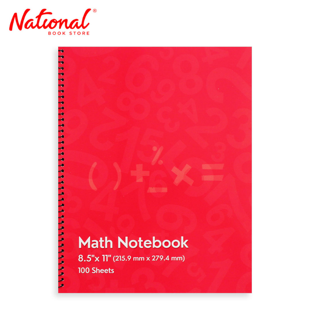 Best Buy Math Notebook 8..5x11 Inches100 Sheets - School Supplies ...