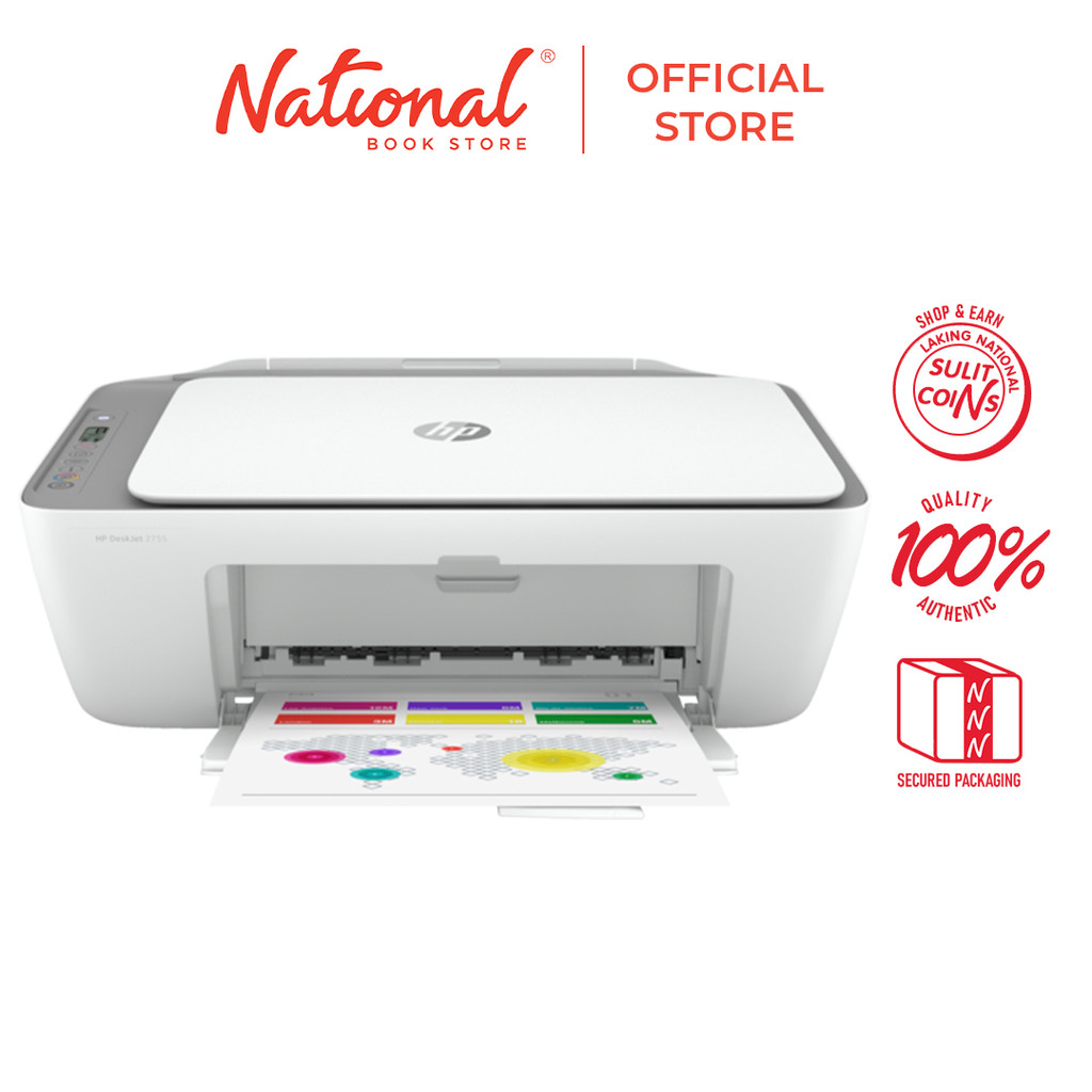 Hewlett Packard Printer 2875 Deskjet Ink Advantage with WIFI | Shopee ...