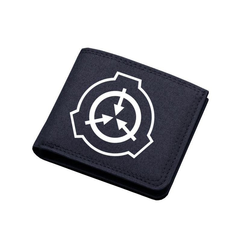 SCP Foundation Bifold Wallet With Coin Pocket ID Card Holder Short ...