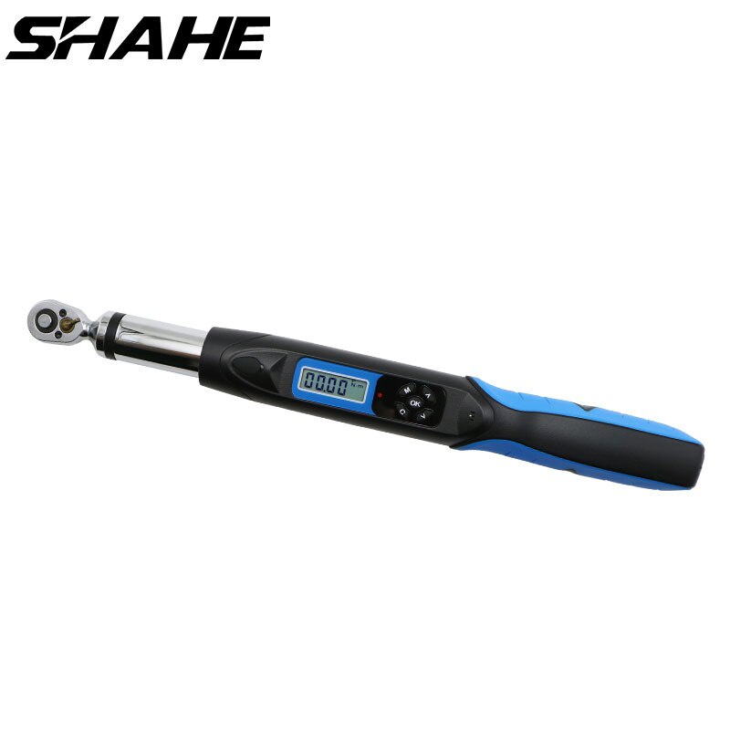 Shahe 1/4" 3/8" Drive AWG Digital Torque Wrench Adjustable Electronic Torque Wrench With Buzzer ...