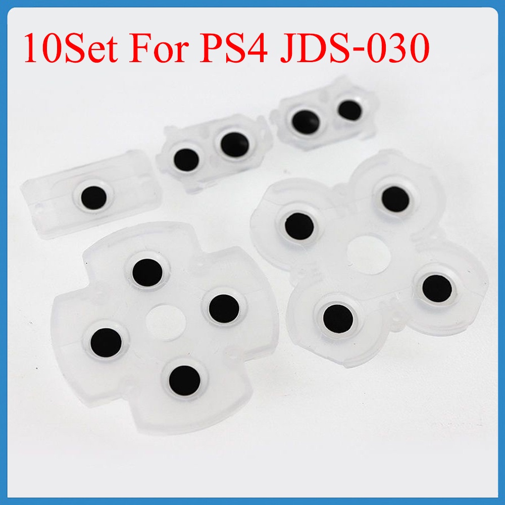 10Set For ps4 JDS 030 Handle Rubber Pad For Dualshock 4 PS4 Controller ...