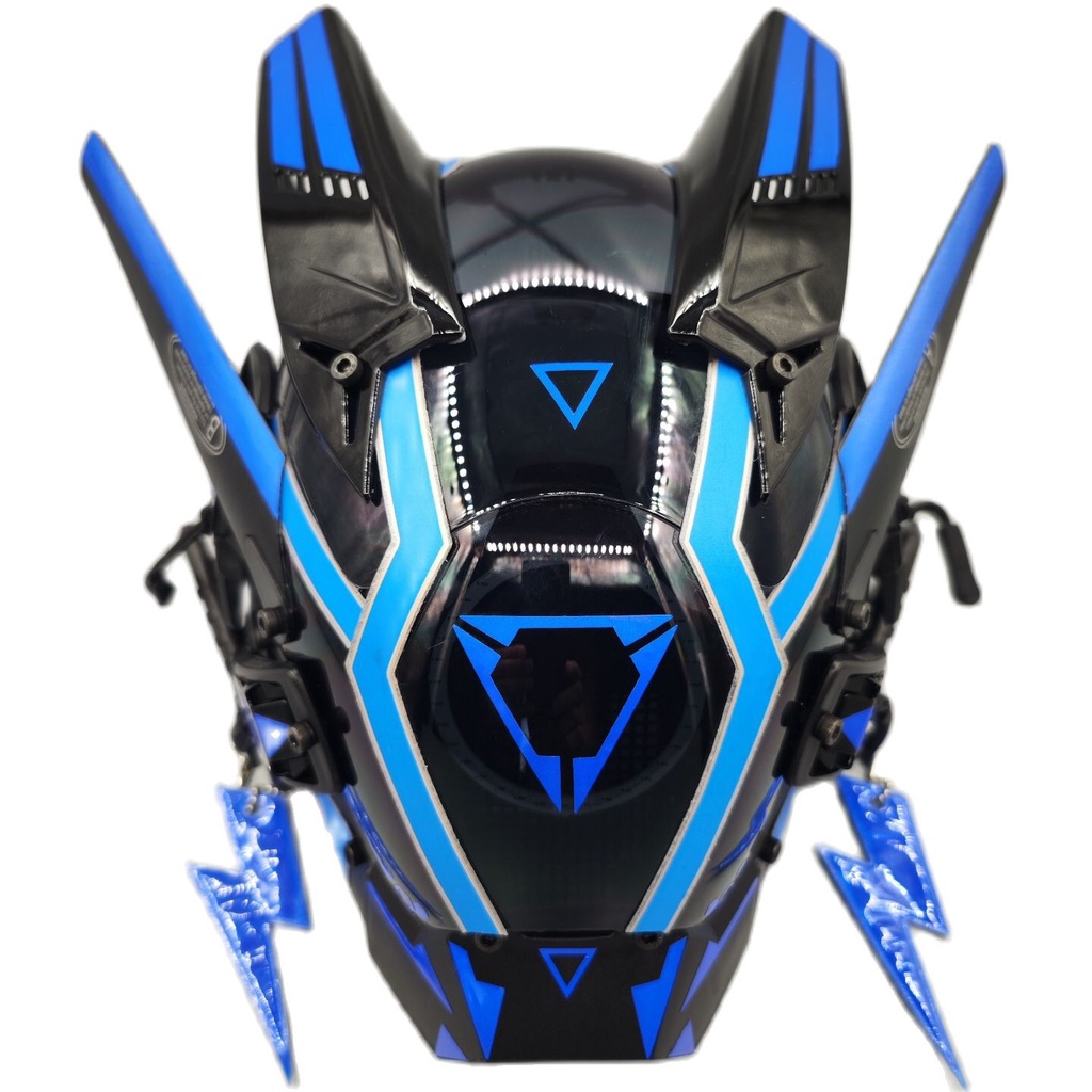 Customize RGB horse race lamp Flash Cyberpunk Glass with Ring Light ...