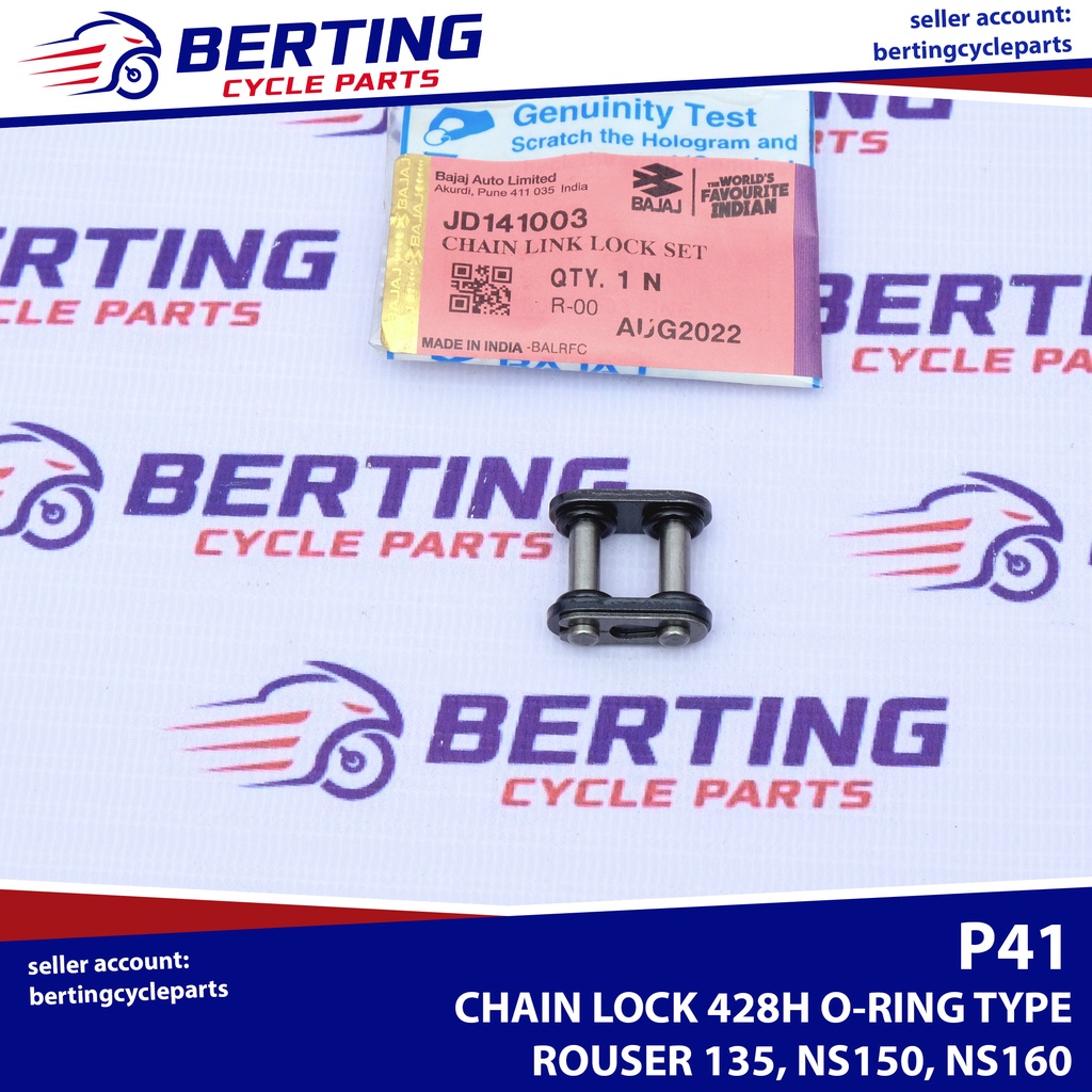 CHAIN LOCK 428H ORING TYPE Rouser 135 NS150 NS160 Genuine JD141003 ...