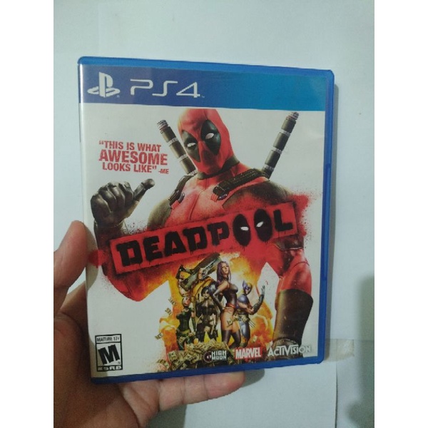 DEADPOOL PS4 Game RARE (Used) | Shopee Philippines