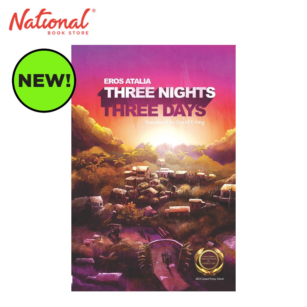 Three Nights Three Days by Eros Atalia - Trade Paperback - Philippine ...
