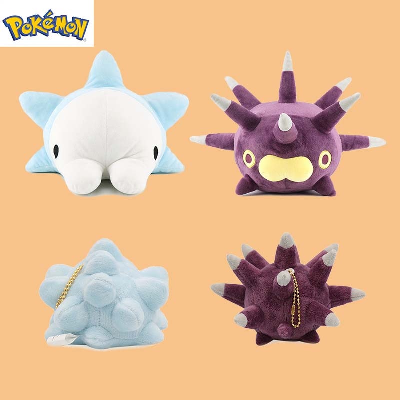 ♠TAKARA TOMY Pokemon Snom Pincurchin Pyukumuku Plush Toys Kawaii ...