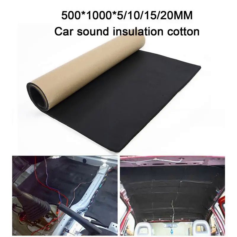 DIY Self-adhesive Thermal Insulation, 100x50cm Acoustic Insulation ...