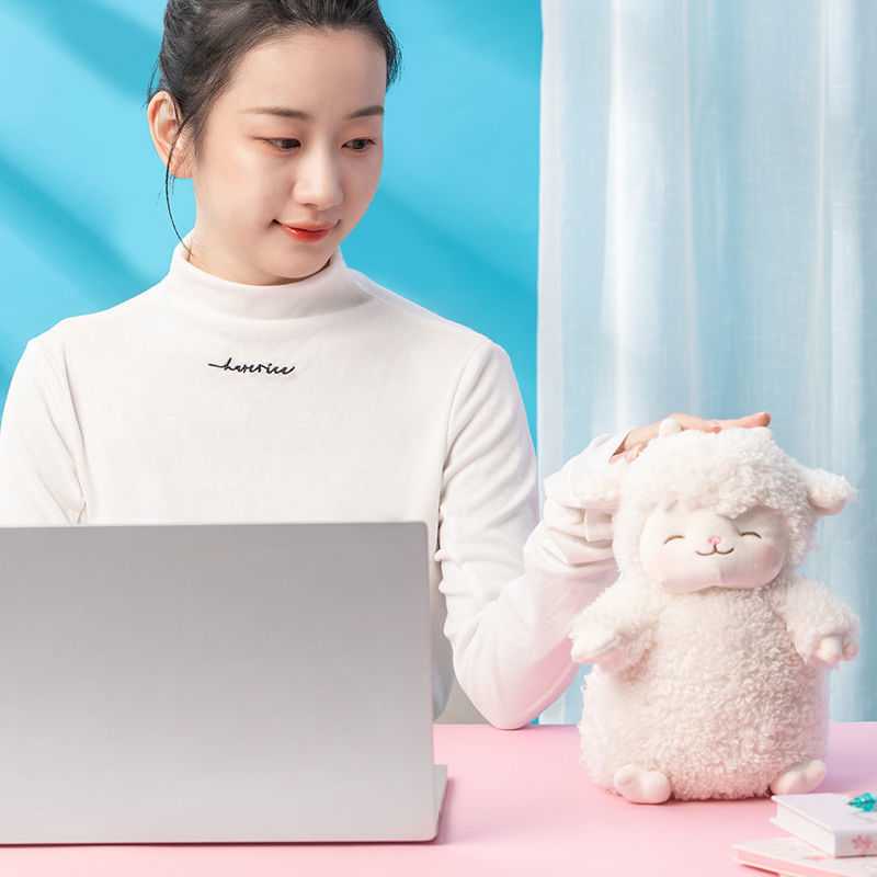 Miniso MINISO Sheep Baa Series Standing Posture Plush Doll Cute Doll ...