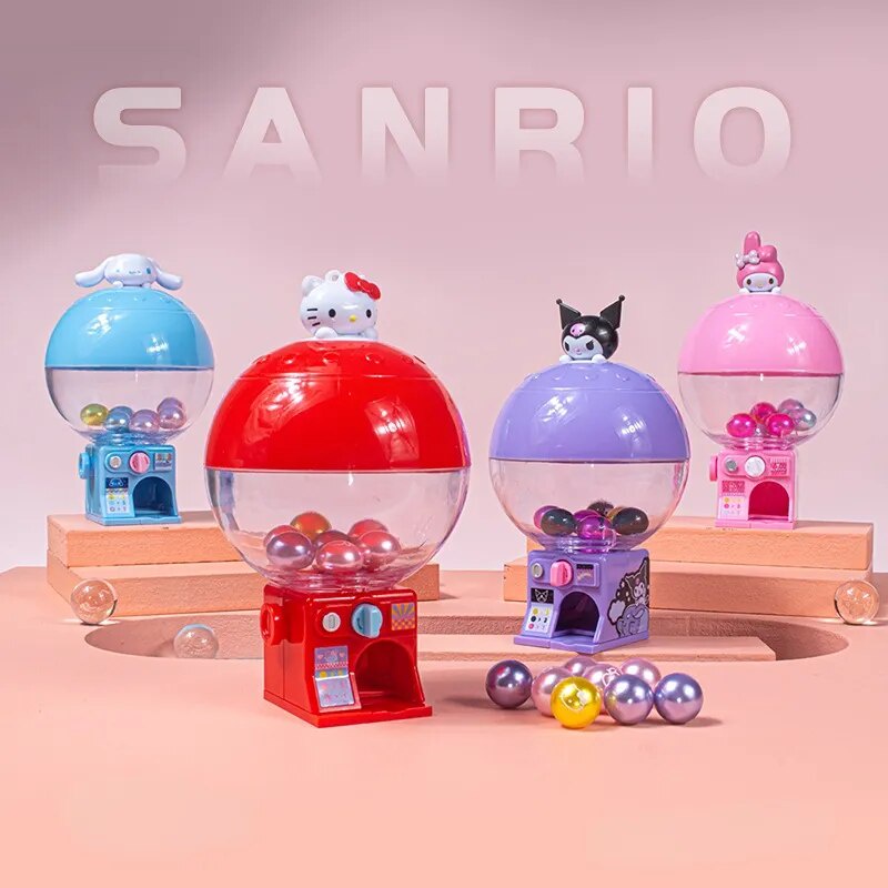 Sanrio Hello Kitty Mini Capsule Machine Toy Gashapon Building Blocks ...