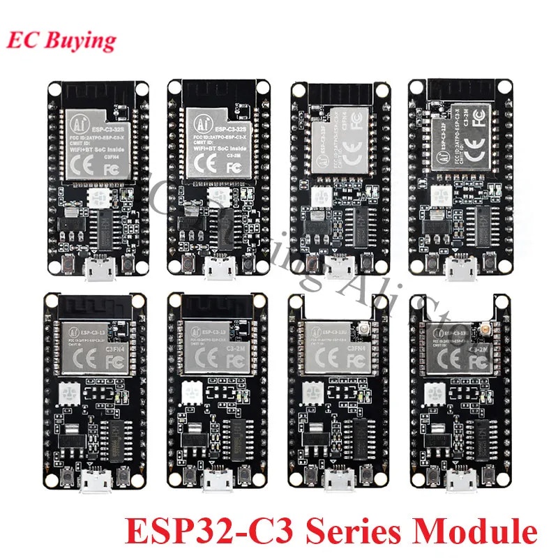 ESP32-C3 ESP-C3 ESP C3 C3S 12F 13 13U 01M 32S Mini WiFi+ BLE 5.0 ESP32 ...