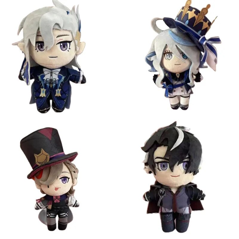 Genshin Impact Plush Wriothesley Lyney Plushied Doll Anime Character ...