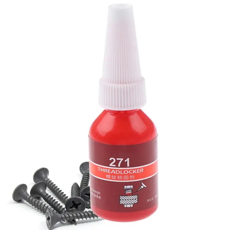 ⚜Red Lock Tight High Strength Screw Glue 271 Anaerobic Glue Anaerobic ...