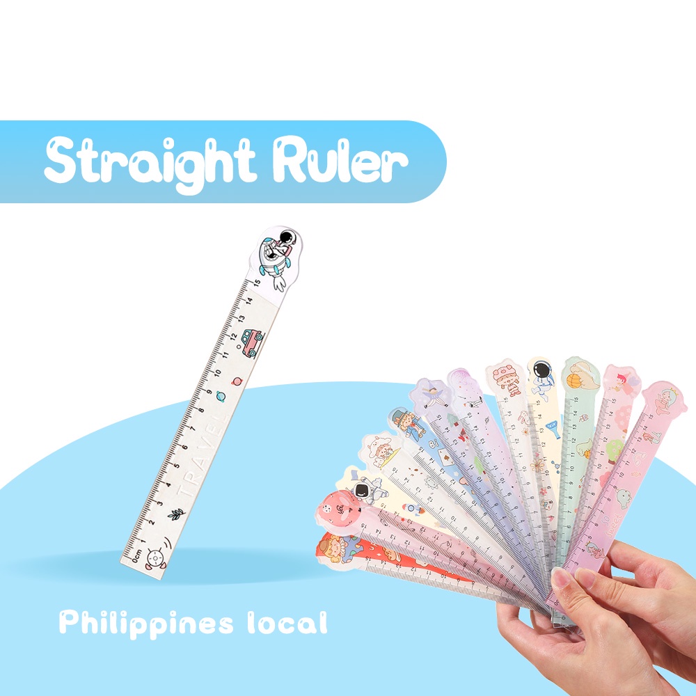 TOTOO measuring rulers student drawing scale ruler cute irregular ruler ...