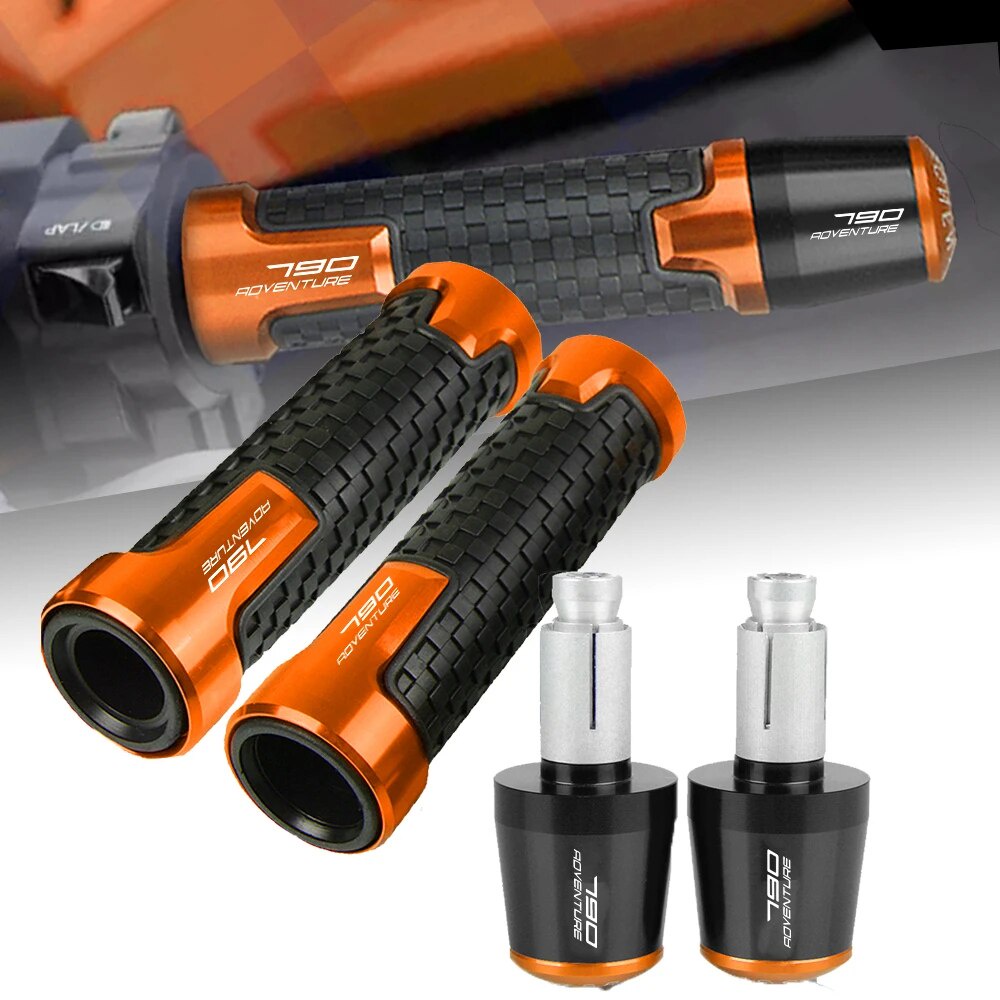 ️Motorcycle CNC Accessories Handlebar Handle Bar End Grips Cap For ...