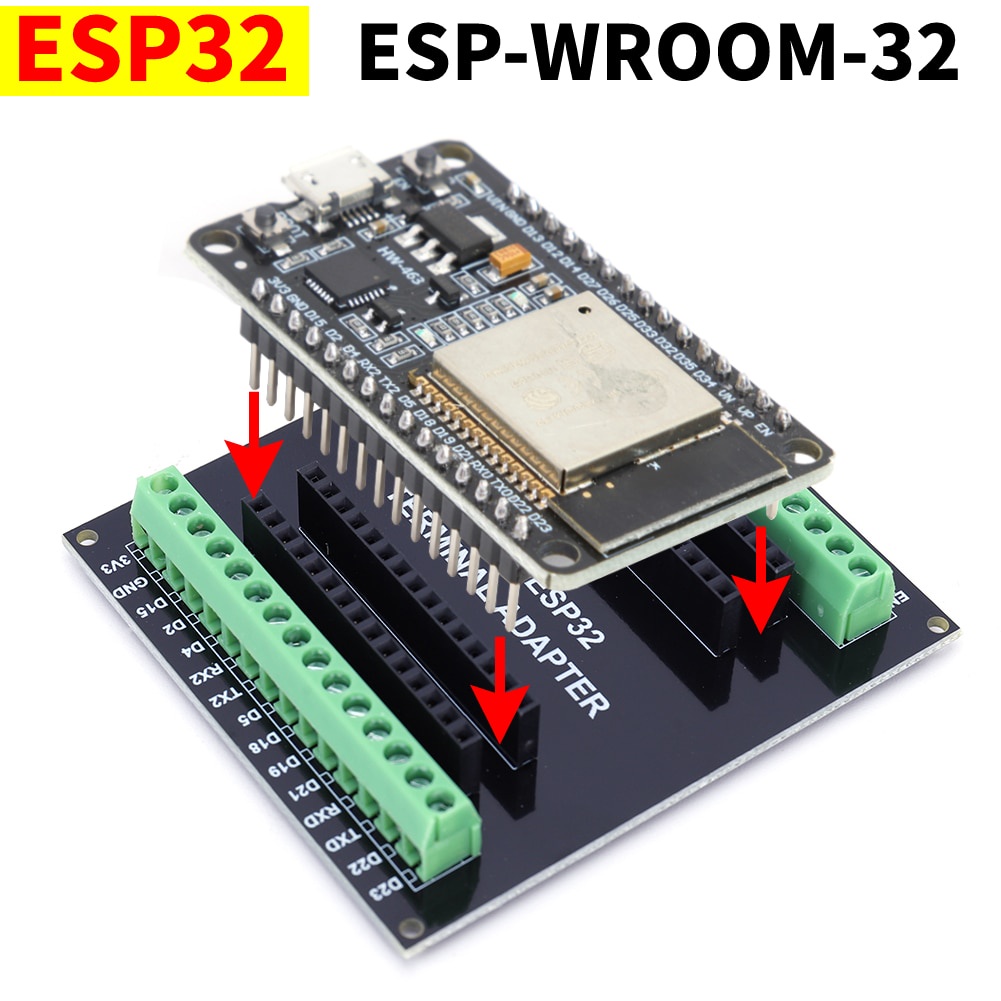 ESP32 Development Board Expansion Board Compatible with ESP32 WiFi Bluetooth module NodeMCU-32S ...