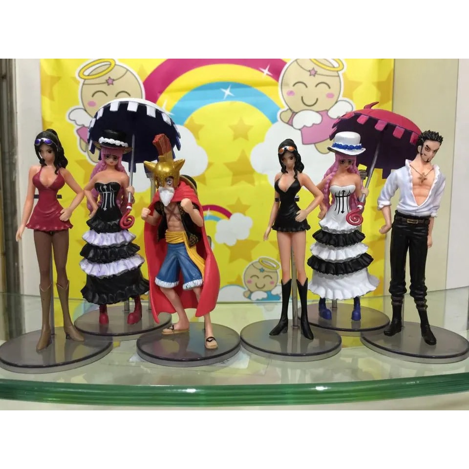 ♣Anime One Piece Monkey D Luffy Perona Nico Robin Arena Ver. PVC Action ...