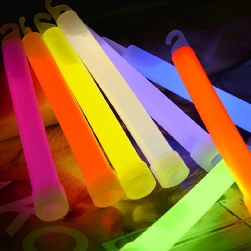 6 Inch Glow Stick Light Led Plastick Stick Party Flashing Glowing In ...