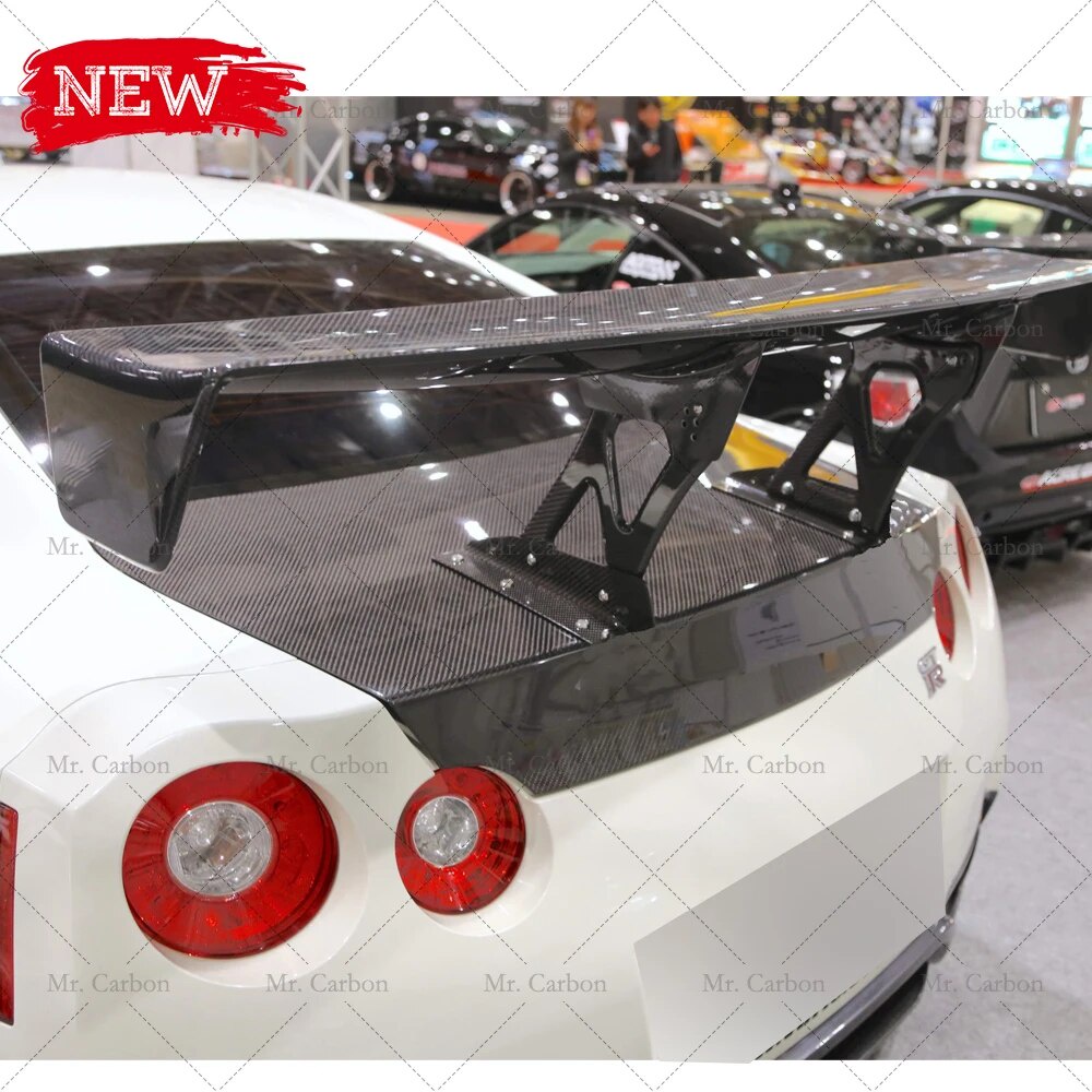 ⚖CARBON WING FOR NISSAN R35 GTR VARIS-STYLE CARBON FIBER GLASS GT ...