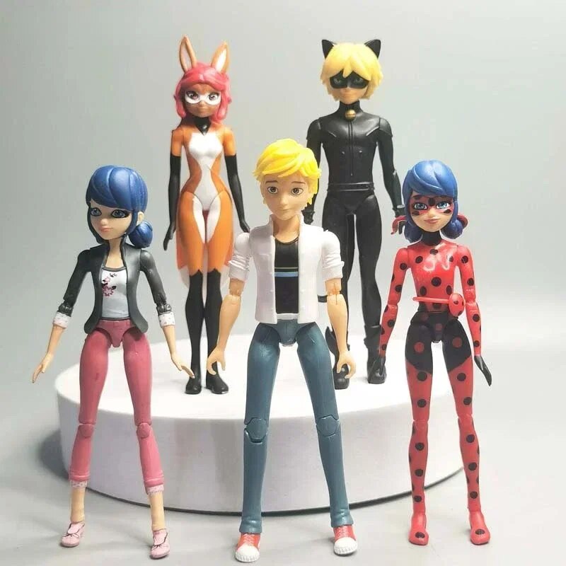 ♨Miraculouess Ladybugs Cat Noir Carapace Rena Rouge Queen Bee Polymouse ...