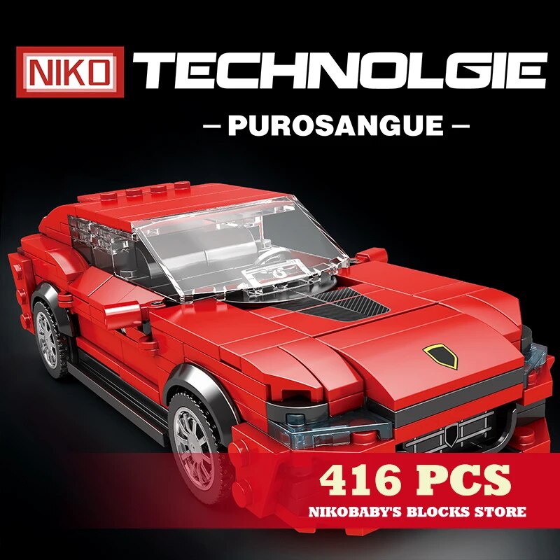 -300+pcs Technical Building Blocks Racing Bike Model City Speed ...