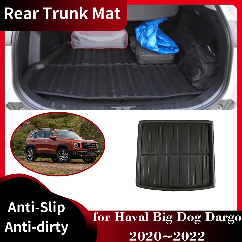 Car Rear Trunk Mat for Haval Big Dog Dargo 2020~2022 2021 Waterproof ...