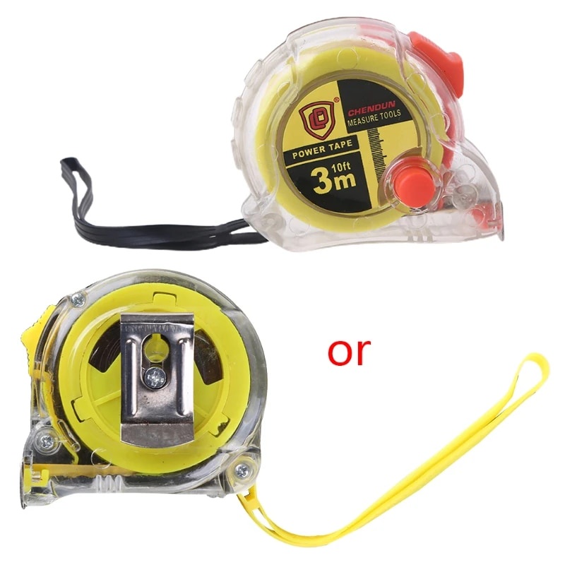 Portable 10ft Measuring Tape Measure Drop-proof Metric Inch Blade ...