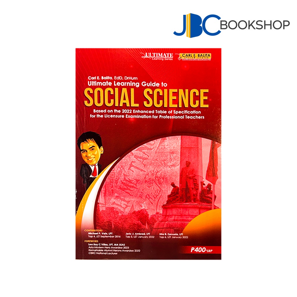 Social Science Ultimate Learning Guide Majorship LET Reviewer (2023 ... Social Science Ultimate Learning Guide Majorship LET Reviewer (2023 ...