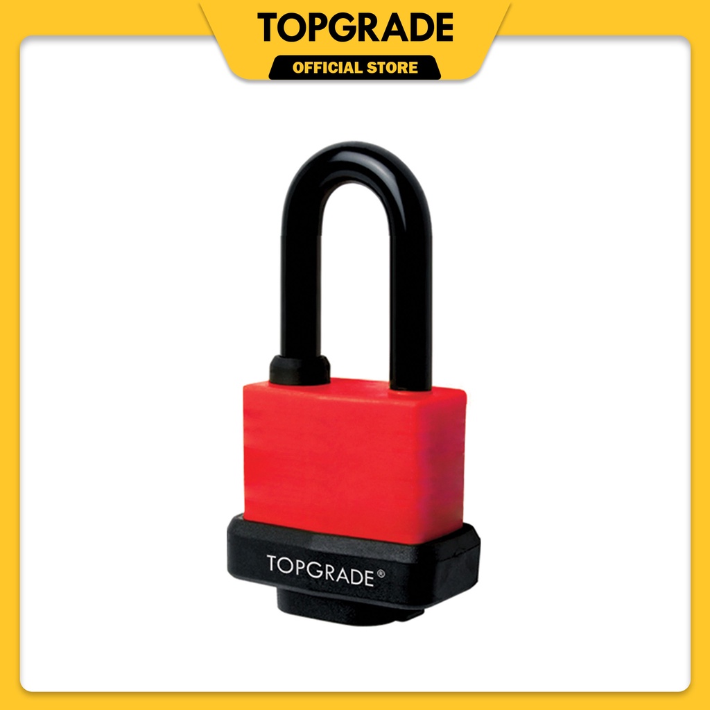 TOPGRADE TP6155L Heavy Duty Weatherproof Padlock Long Shackle 55mm ...