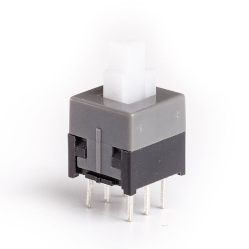 Chinakel 8.5x8.5x8.5mm SMD push button tact switch self-locking/unlock ...