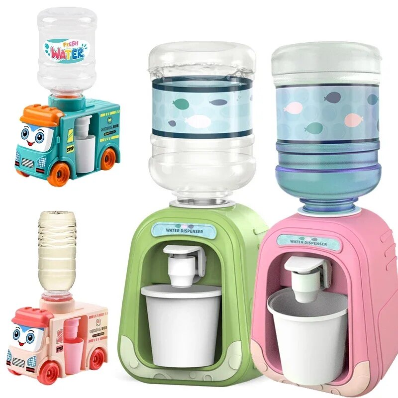 Baby Kids Mini Water Dispenser for Children Gift Cute Water Juice Milk ...