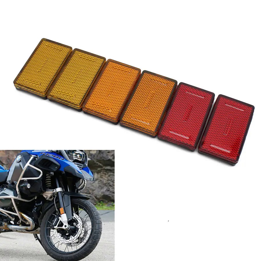 Brand New 2pcs Motorcycle Front Fork Leg Reflector Maker For BMW ...